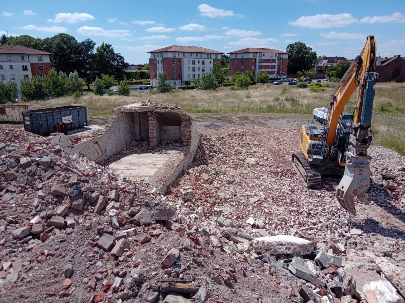 Rétrospective des chantiers de démolition 2022... - Helfaut Travaux